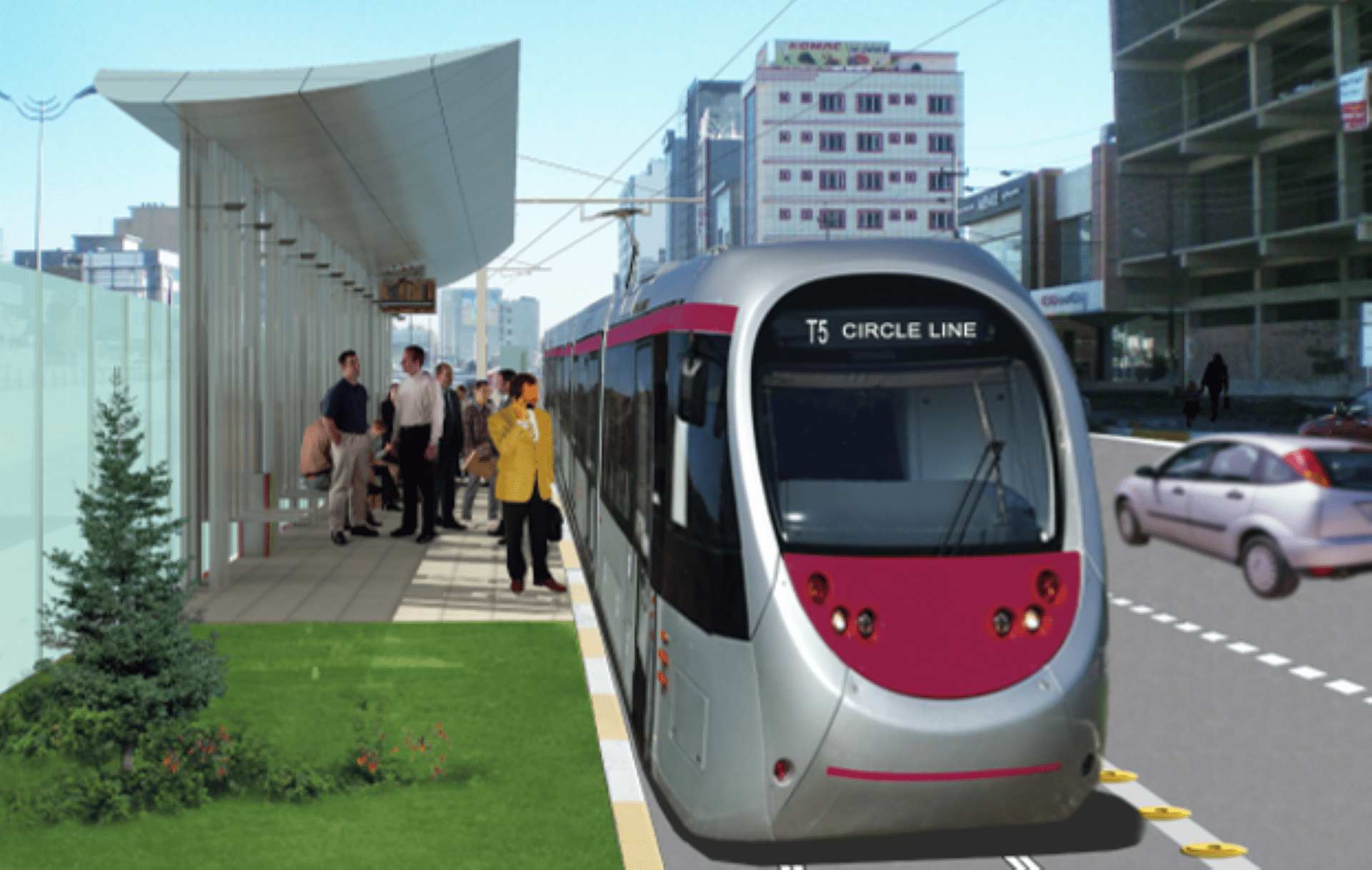 Light Rail Transit (LRT) System of the City of Erbil – circle line ...
